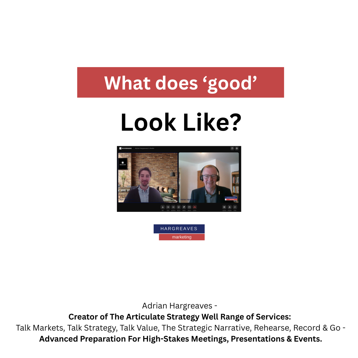 Commercial Excellence - What Does Good Look Like?